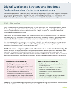 Digital Workplace Strategy and Roadmap - DelCor